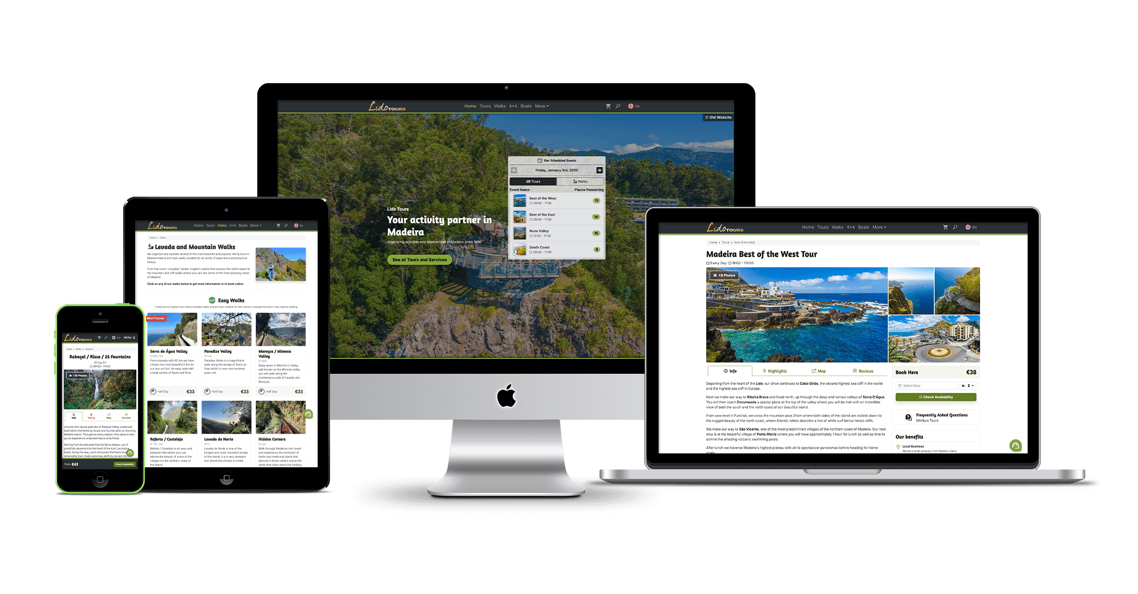 New Lido Tours Website - Lido Tours